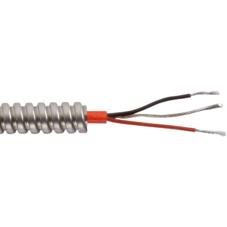 CB606 - Twisted, shielded pair, red Teflon® cable, .118" (3 mm) OD ...