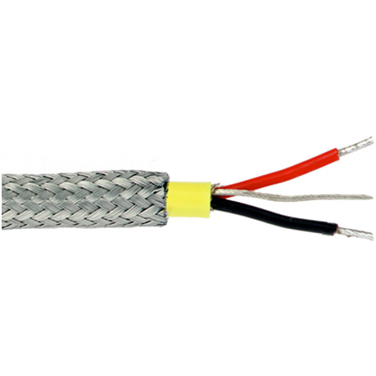 CB811 - Twisted, shielded pair cable, yellow Teflon® jacket, .190" (4.8 ...