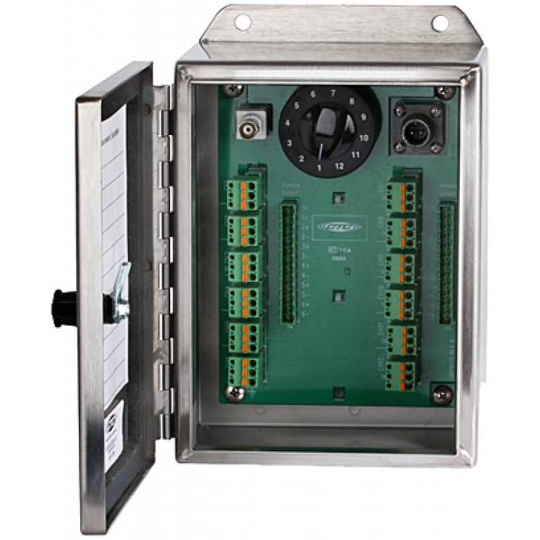 SB202 - 4-12 Channel - Stainless Steel Switch Boxes 4-12 Channel - Amet ...